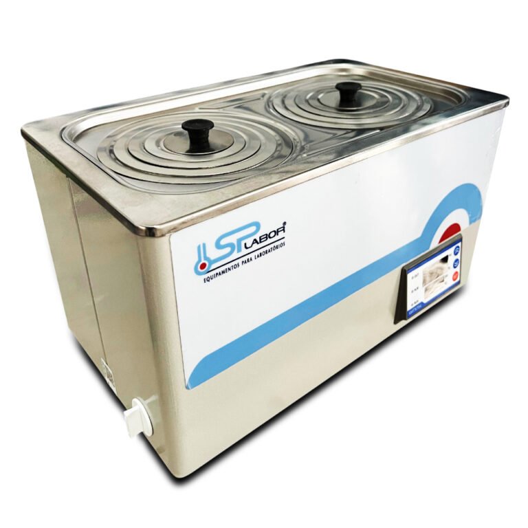 Banho Maria Digital SPLABOR 5L e Banho Maria com 2 Bocas