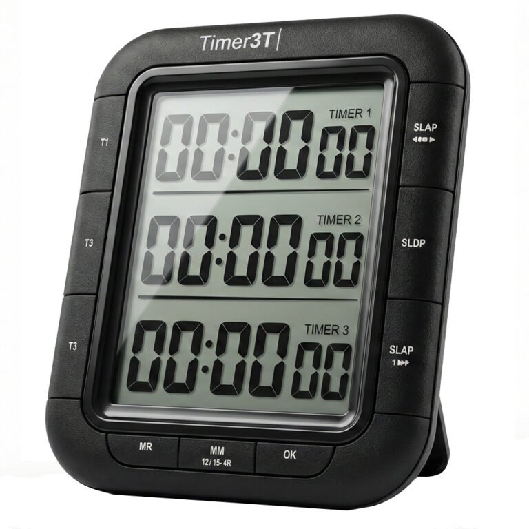 Timer Digital com 3 Tempos - Modelo T-TIM-0020.00